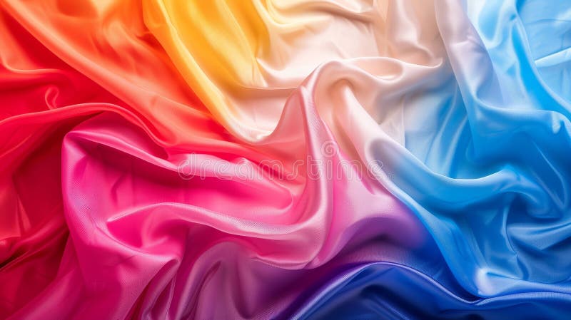 Vibrant Fabric Texture Background Stock Illustration - Illustration of ...