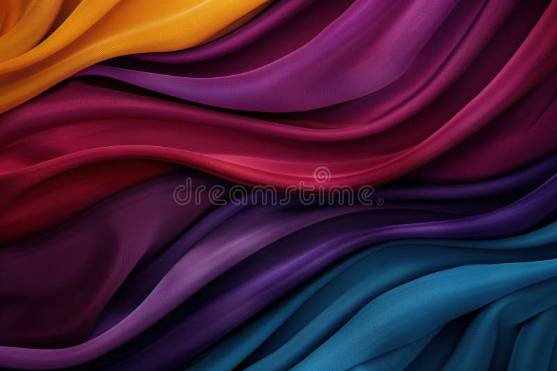Vibrant Fabric Texture stock illustration. Illustration of velvet ...