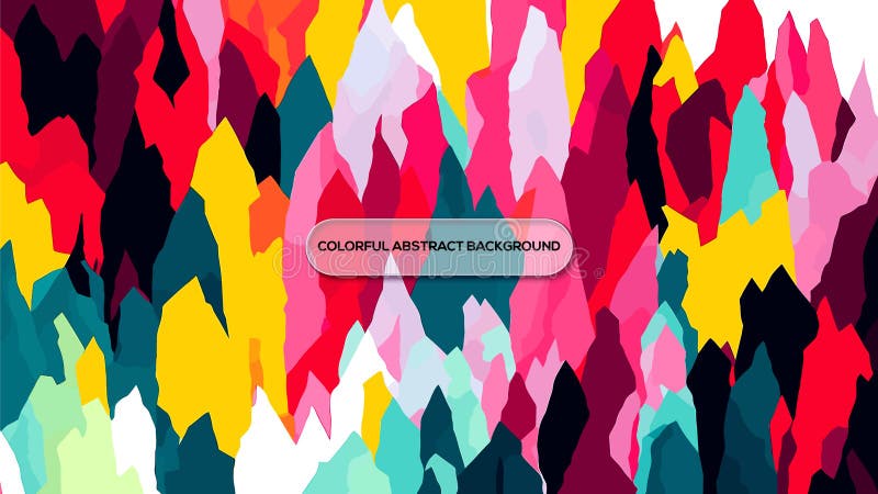 Vibrant Features a Captivating Blend of Bold, Colorful Abstract Background Design. Stock Vector ...