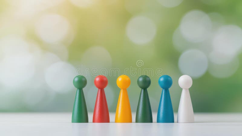 Vibrant Figures Showcase Diversity and Inclusion in a Business Setting ...