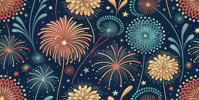 Starry Night Fireworks Glowing Elements Sky Stock Photos - Free ...