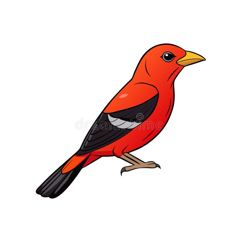Colored Tanager Artwork Stock Illustrations – 7 Colored Tanager Artwork ...