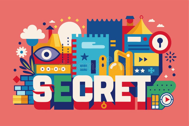 A Vibrant Flat Illustration Showcases Various Elements Representing ...