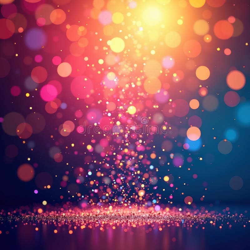 A Vibrant, Floating Circle Arrangement of Varying Sizes and Colors ...