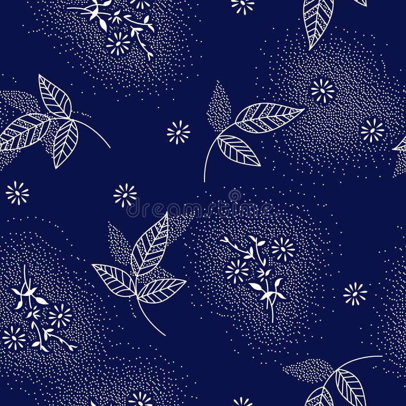 Vibrant Floral Pattern Repeat Illustration Stock Illustration ...