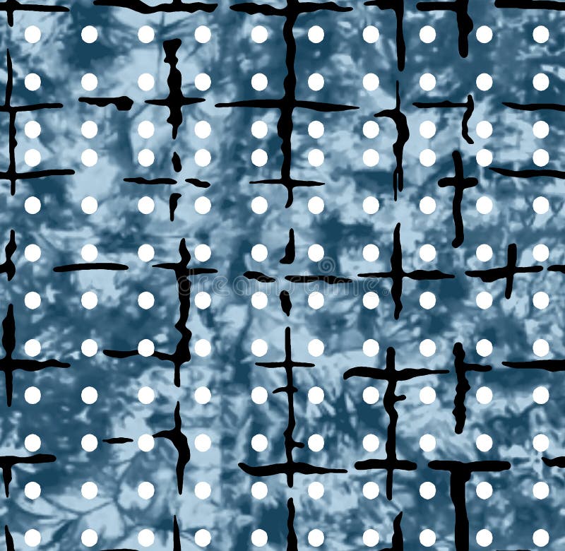 Vibrant Floral Pattern Repeat Illustration Stock Illustration ...