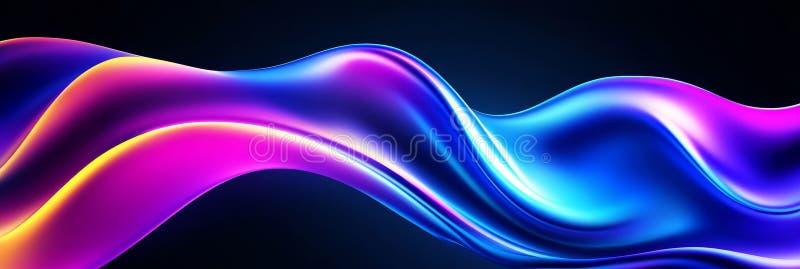 Abstract Light Wave Gradient Colors Vibrant Flowing Gradient Colors ...
