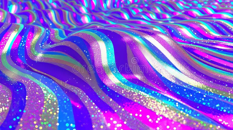 Vibrant Fluid Motions and Dynamic Neon Light Waves in Abstract Form ...