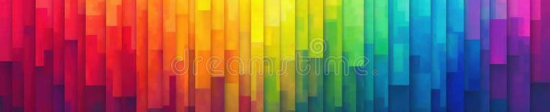 Vibrant Frames in Rainbow Hues, Various Sizes , Interior, Photo ...