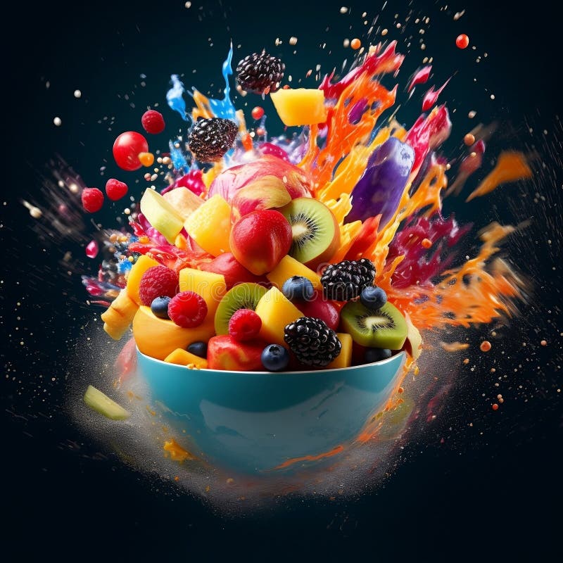 Fruit Explosion Stock Illustrations – 4,972 Fruit Explosion Stock ...
