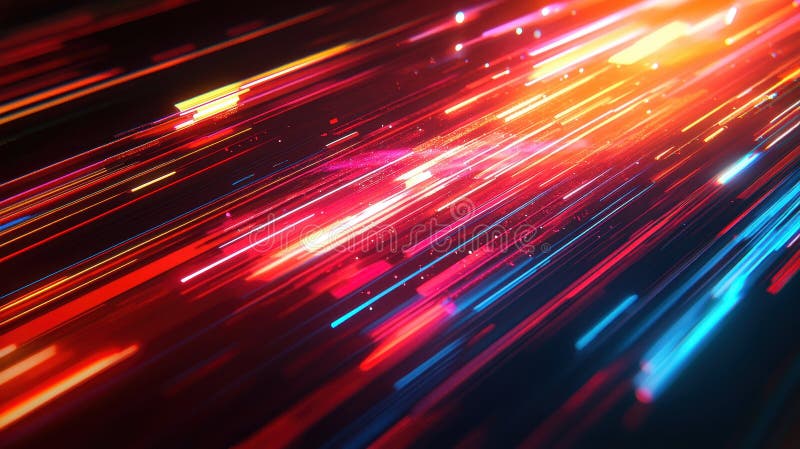 Vibrant Futuristic Gradient Background with Light Effects Stock Photo ...