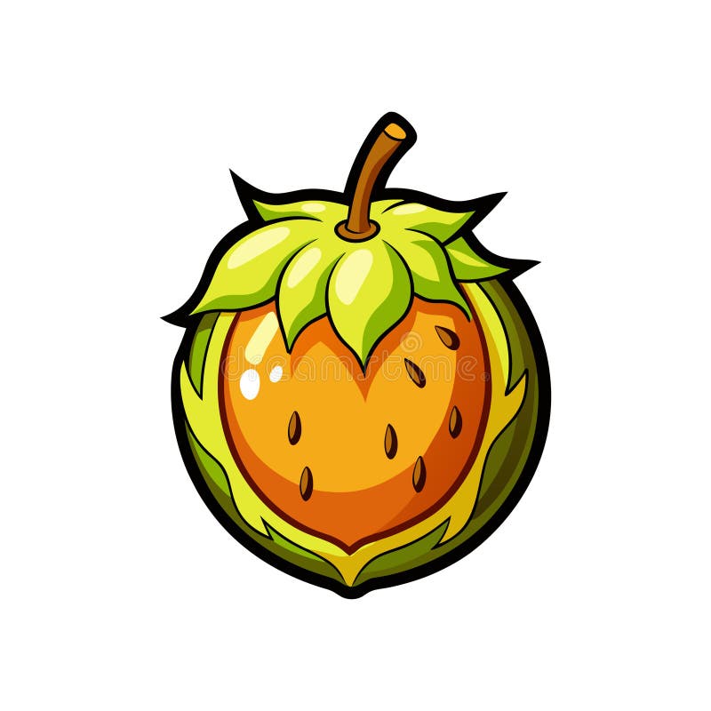 Vibrant Gamboge Illustration for Art Projects Stock Photo ...