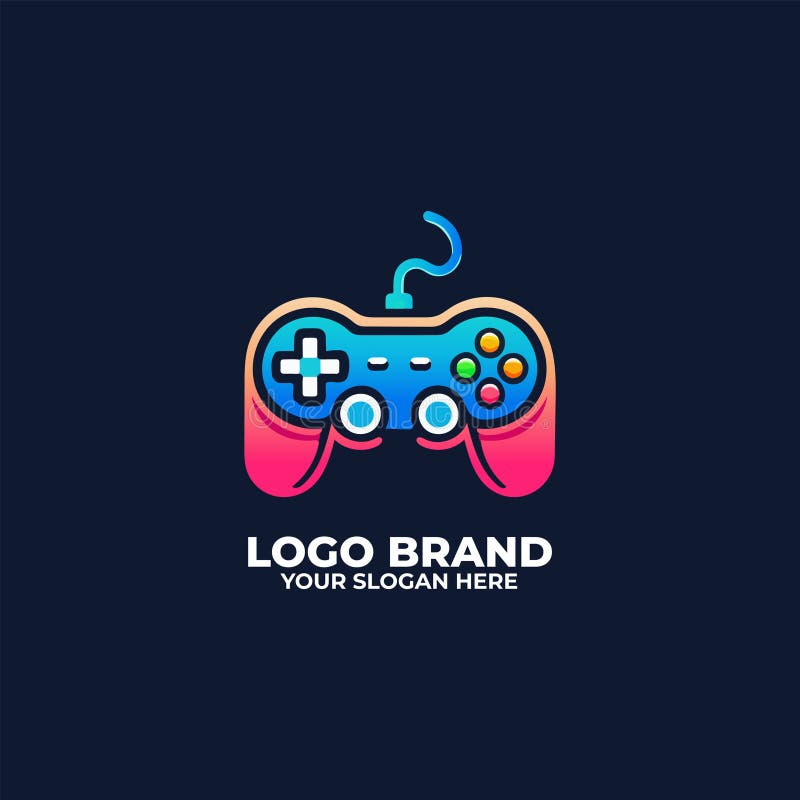 Vibrant Game Console Controller Logo Stock Illustration - Illustration ...