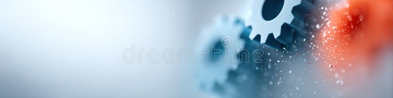 Vibrant Gears Turning, Symbolizing Adaptability and Progress in a ...