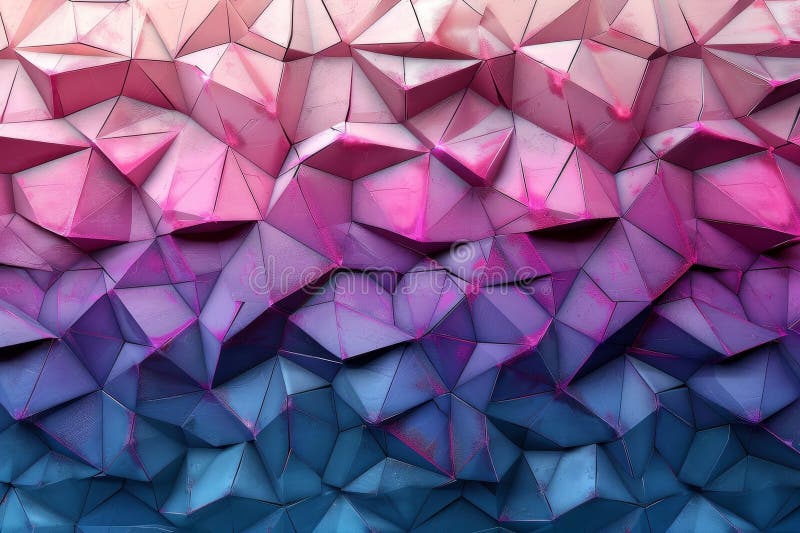 Vibrant Geometric Abstract Wallpaper Featuring Triangular Patterns in ...