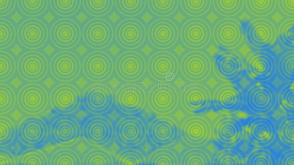 A Vibrant, Geometric Pattern with Concentric Circles and Diamond Shapes ...