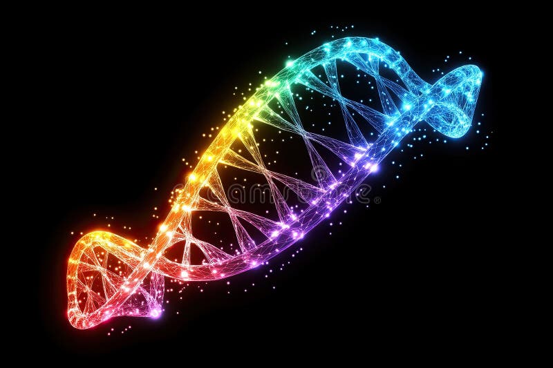 Vibrant Geometric Patterns of DNA Intertwine in a Luminous Biochemistry ...