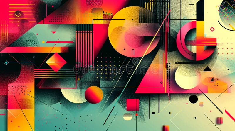 Vibrant Geometric Patterns Exploring Color and Form in Abstract Art ... Vibrant Geometric Patterns Exploring Color and Form in Abstract Art ...