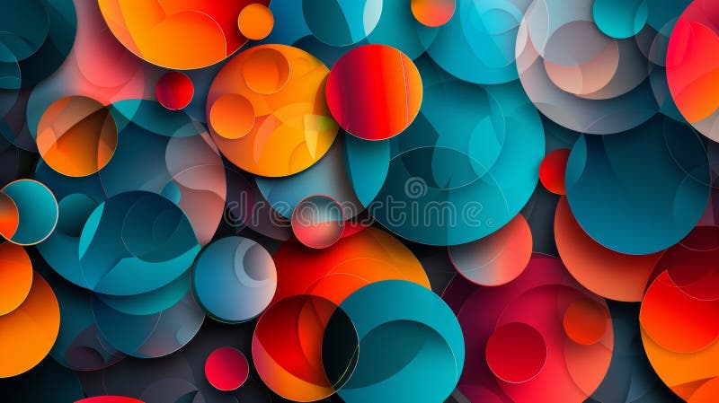 Vibrant Geometric Patterns for Modern Wallpapers and Banners Generative ...