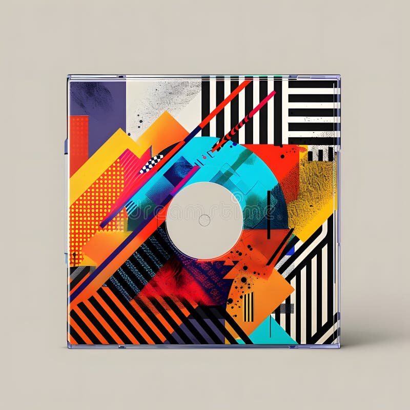 Vibrant Geometric Shapes and Patterns Explode in a Bold Symphony of ...