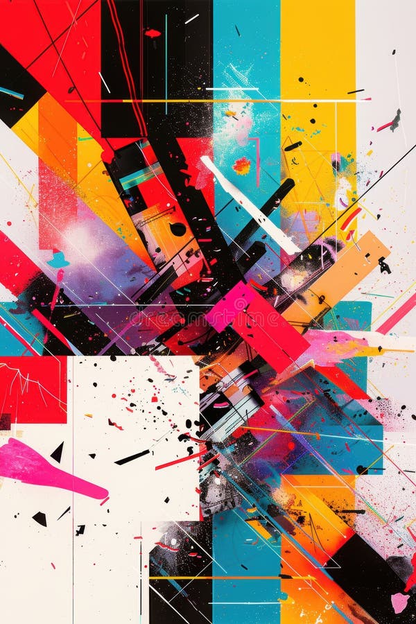 Vibrant Geometric Tv Static Bold Creative Advertising Campaigns Stock Photos - Free & Royalty ...