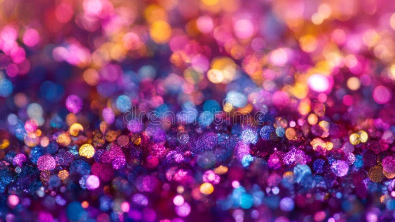 Vibrant Glitter Background Shimmering Colors Sparkle Stock Illustration ...