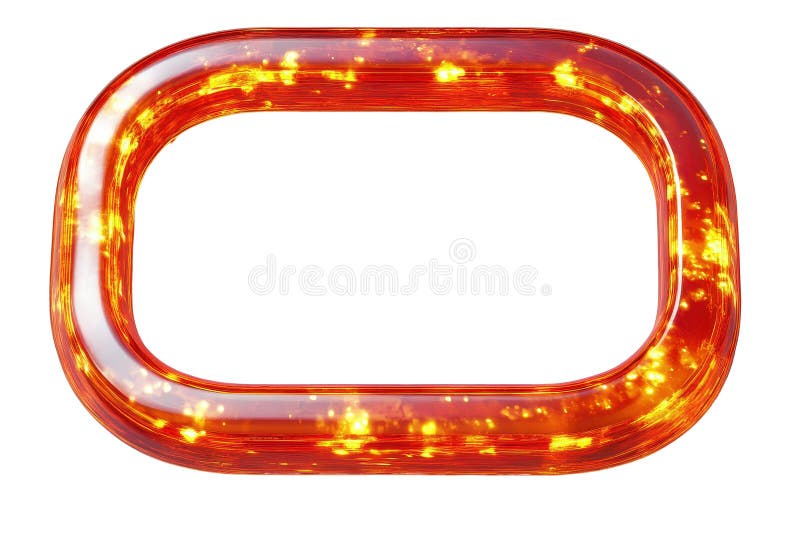 Vibrant, Glowing Rectangle Border Design with Striking Visual Appeal ...