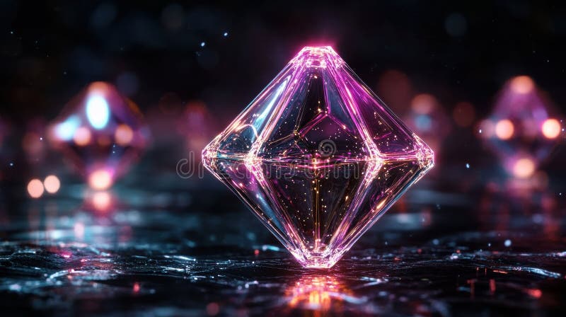 Triangular Crystal Hovers Stock Illustrations – 7 Triangular Crystal ...