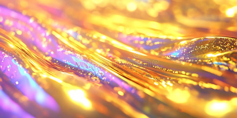 Vibrant Golden Purple Abstract Background Texture Stock Illustration ...