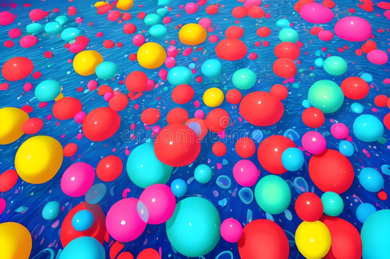 A Vibrant Golliwooble Made of Flubbery Material, with a Rainbow of ...