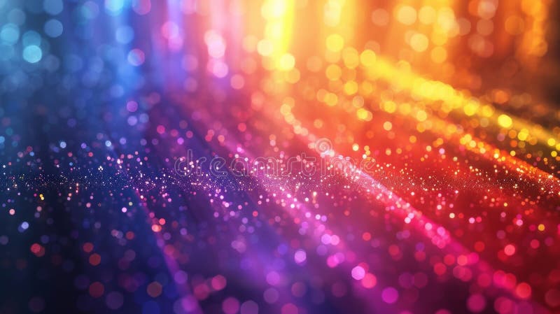 Vibrant Gradient Abstract Background Featuring Iridescent Hues and ...