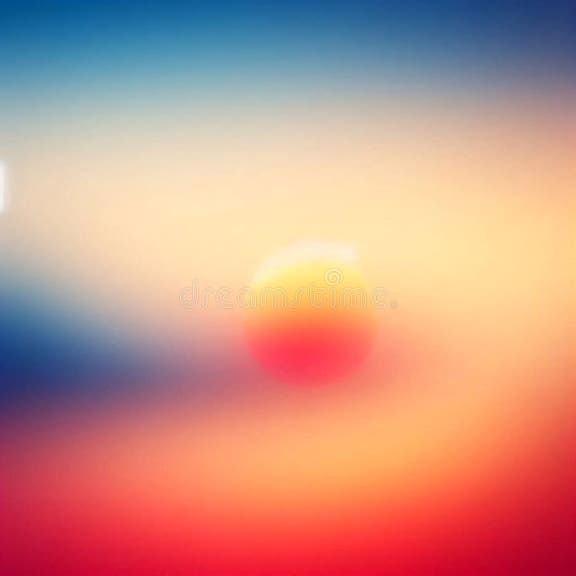 Vibrant Gradient Backdrop with a Central Glowing Orb. Generative AI ...