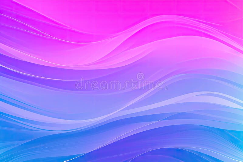 Vibrant Gradient Background. Blurred Color Wave. Blue and Pink Flow ...