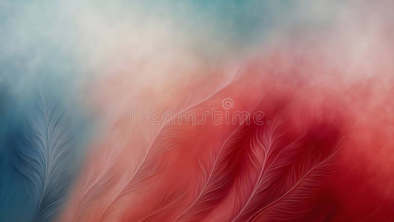 A Vibrant Gradient Background Transitioning from Blue To Red with Soft ...