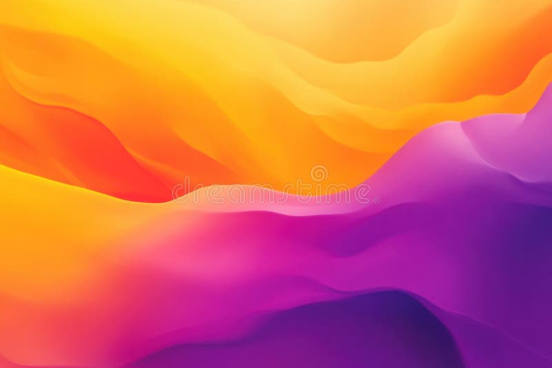 A Vibrant Gradient Blending Sunny Yellow and Deep Purple for a Striking ...