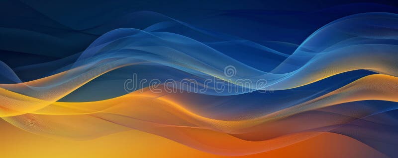 A Vibrant Gradient Color Wave Background Featuring Smooth, Flowing ...