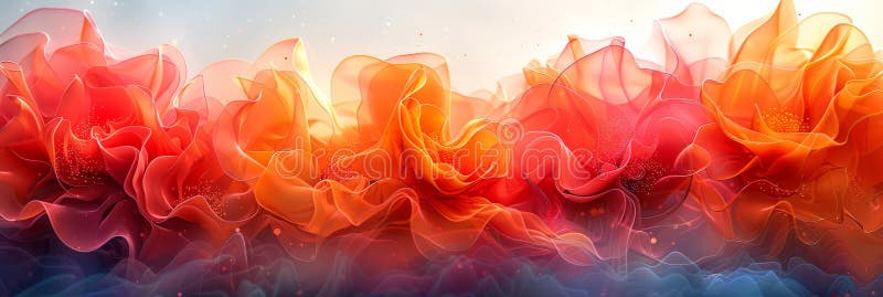 Vibrant Gradient Colors Blend Smoothly, Creating Mesmerizing Visual ...