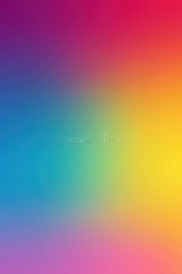 Vibrant Gradient of Colors Blending from Blue To Red in a Smooth ...