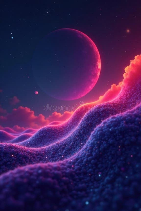 Vibrant Gradient Ear Sound Wave Pattern Panorama , Vibrant, Sound ...