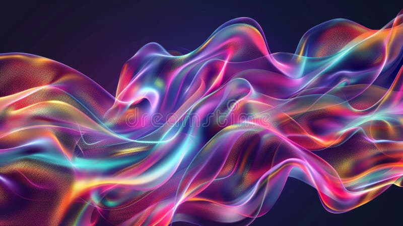 Vibrant Gradient Mesh Background for Creative Projects Generative AI ...