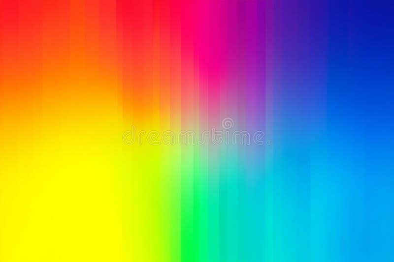 A Vibrant Gradient Showcases a Smooth Transition of Colors through the ...