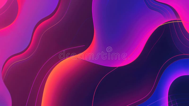 Vibrant Gradient Waves for Digital Marketing Design and Branding ...
