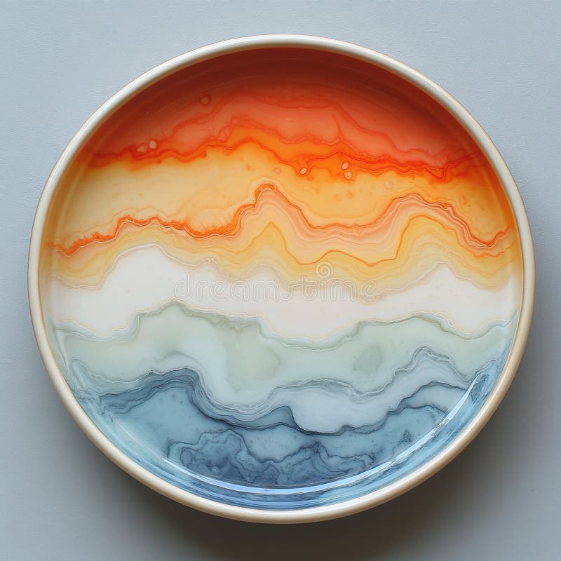 Vibrant Gradients Inspired by the Motion of Liquid Pigments, Focusing ...