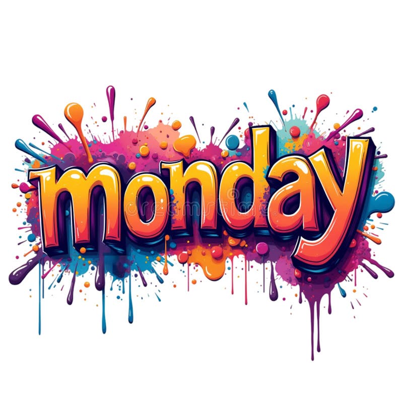 Word Monday Stock Illustrations – 4,692 Word Monday Stock Illustrations ...