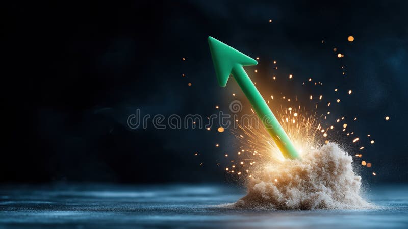 Green Arrow Emerging from Dust Cloud in Dynamic Action Scene Stock ...