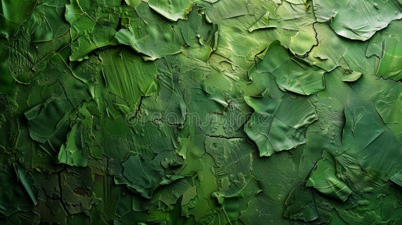 Textured Green Background with Irregular Leaf Patterns and Natural ...