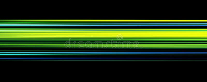 Vibrant Green, Blue, and Yellow Stripes with a Speed Effect Stock ...