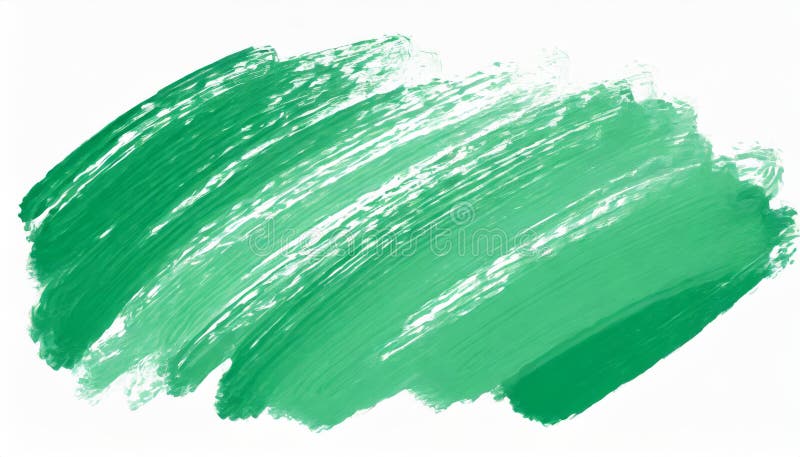Vibrant Green Brush Stroke Texture Stock Image - Image of creative ...