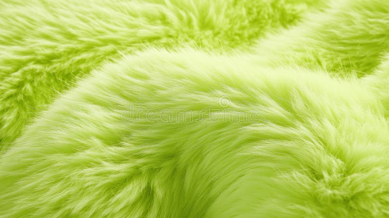 Vibrant Green Furry Texture Close-Up for Backgrounds Stock Image ...