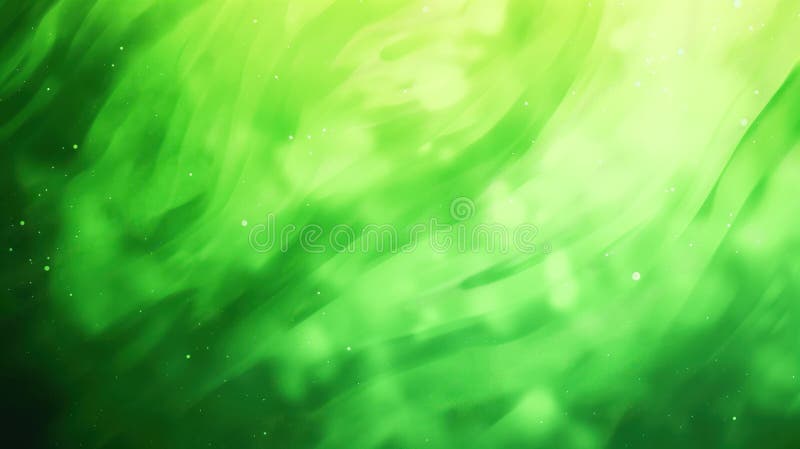 Vibrant Green Gradient Color Diffusion Effect with Swirling Motion ...